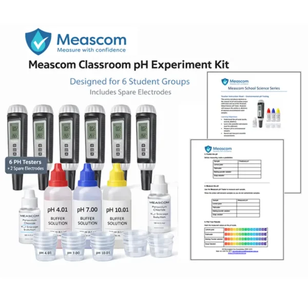 Meascom Classroom pH Experiment Kit - MEASCOM